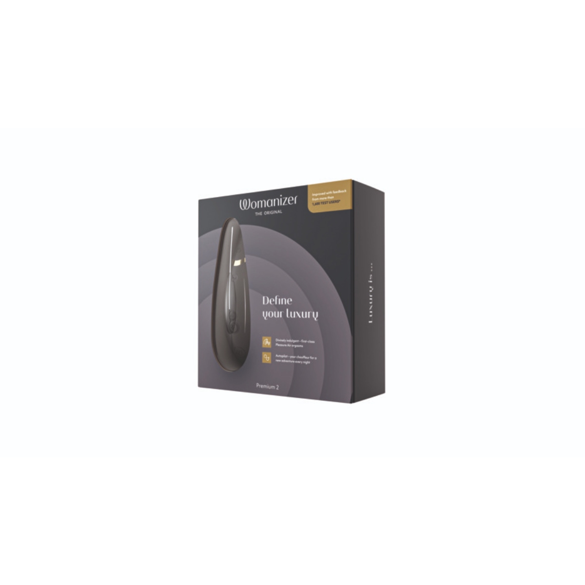 Womanizer Premium 2 Clitoral Stimulator Black - ABS Holdings